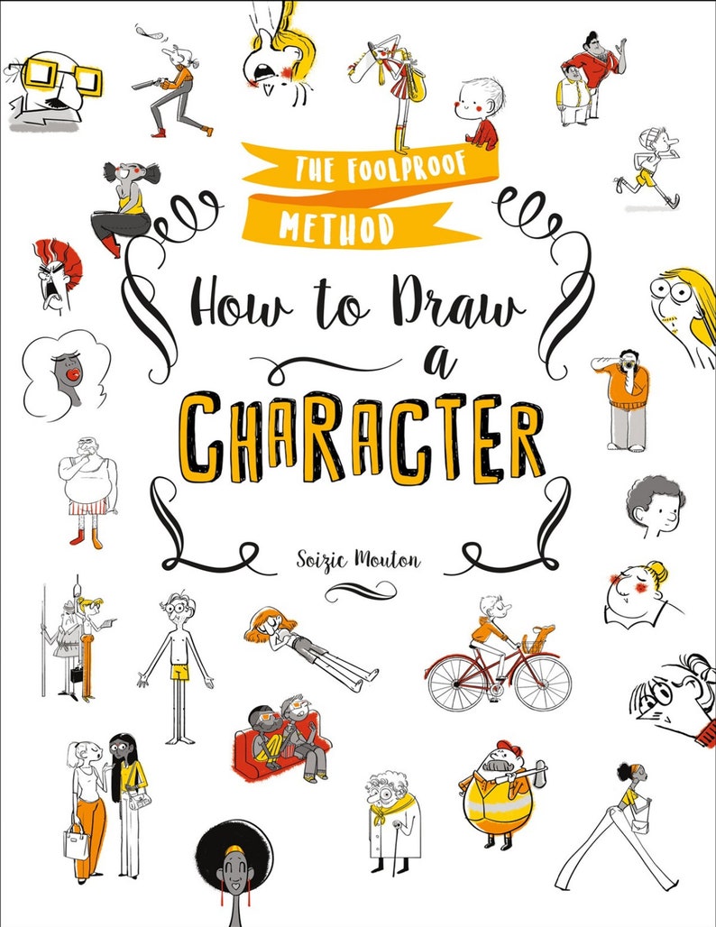 Character Drawing Tutorial: the Foolproof Method (PDF Book) - Etsy