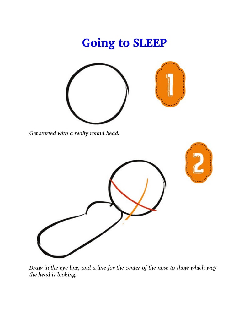 Character Drawing Tutorial: the Foolproof Method (PDF Book) - Etsy