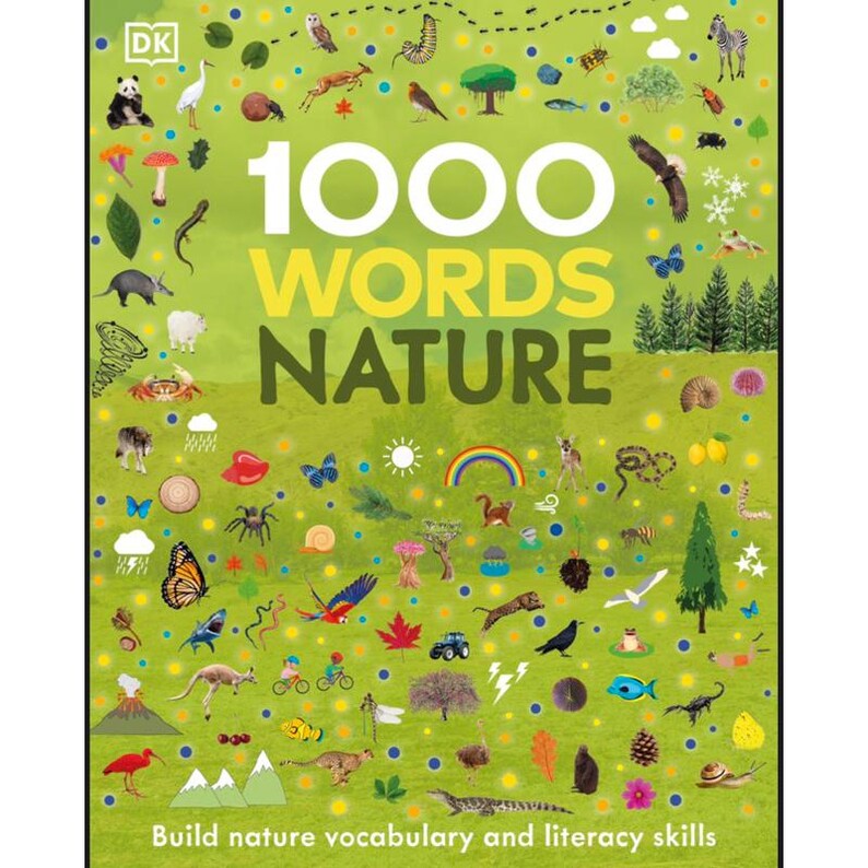 1000 Words Nature Build Nature Vocabulary and Literacy Skills | Digital ...