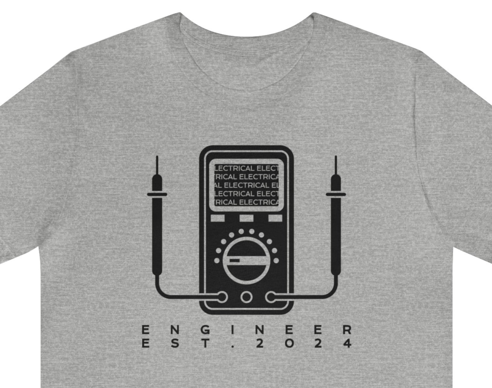 Est. 2024 Electrical Engineer T-shirt, Unisex, Class of 2024 Tee Shirt ...