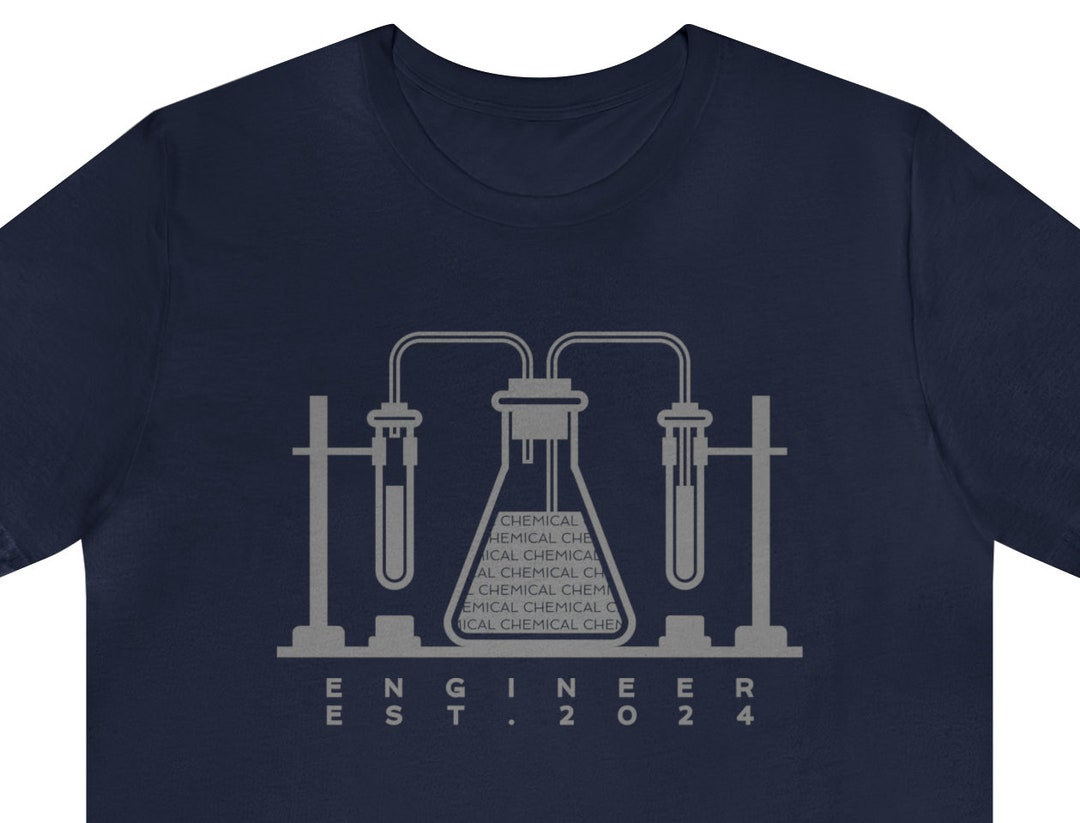 Est. 2024 Chemical Engineer T-shirt, Unisex, Class of 2024 Tee Shirt ...