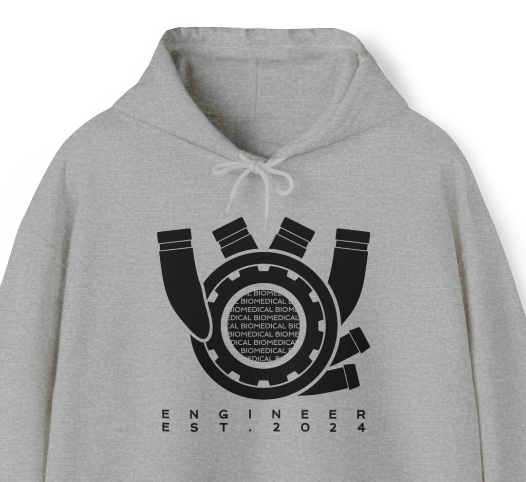 Est. 2024 Biomedical Engineer Hoodie, Unisex, Class of 2024 ...