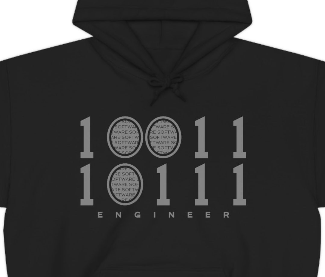 Software Engineer Hoodie, Computer Science, Unisex, Engineering Hoodie, Engineer Hooded ...