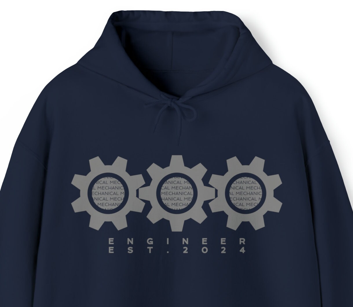 Est. 2024 Mechanical Engineer Hoodie, Unisex, Class of 2024 ...