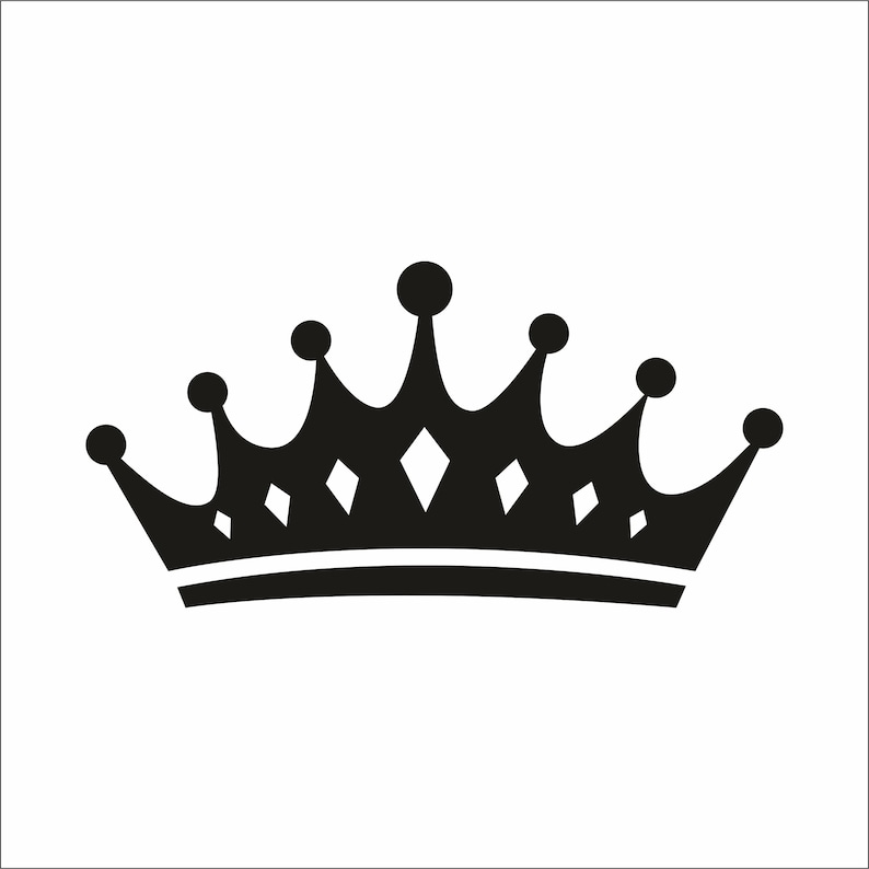 CROWN Instant Download SVG, PNG, Eps, Dxf, Jpg Digital Download - Etsy