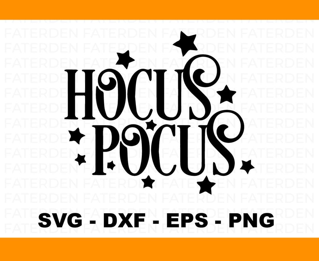 Hocus Pocus SVG, Cricut Svg, Clipart, Layered SVG, Files for Cricut ...