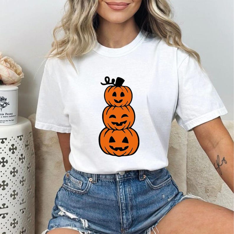 Triple Pumpkin SVG, Cricut Svg, Clipart, Layered SVG, Files for Cricut ...