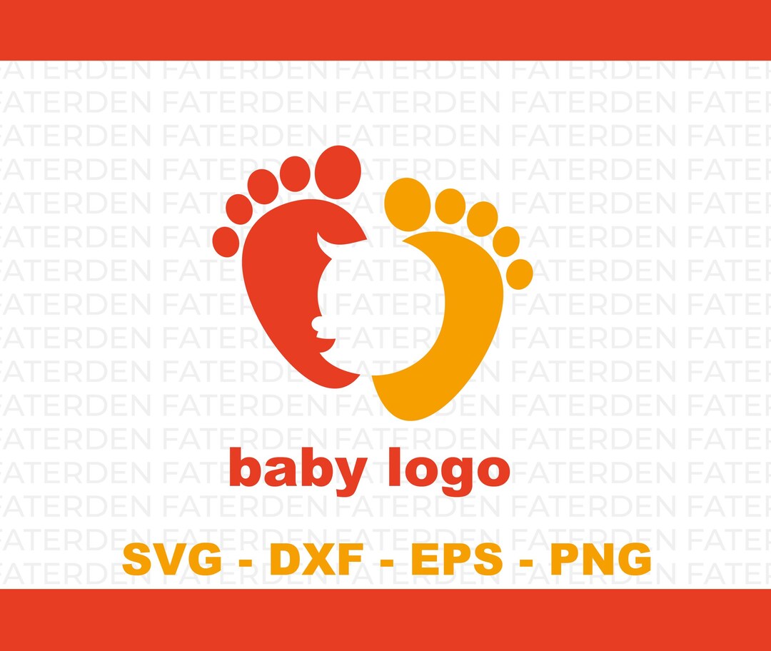 Baby Logo Svg Instant Download SVG, PNG, Eps, Dxf, Jpg Digital Download ...