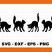 Cat Fours SVG, Cricut Svg, Clipart, Layered SVG, Files for Cricut, Cut ...