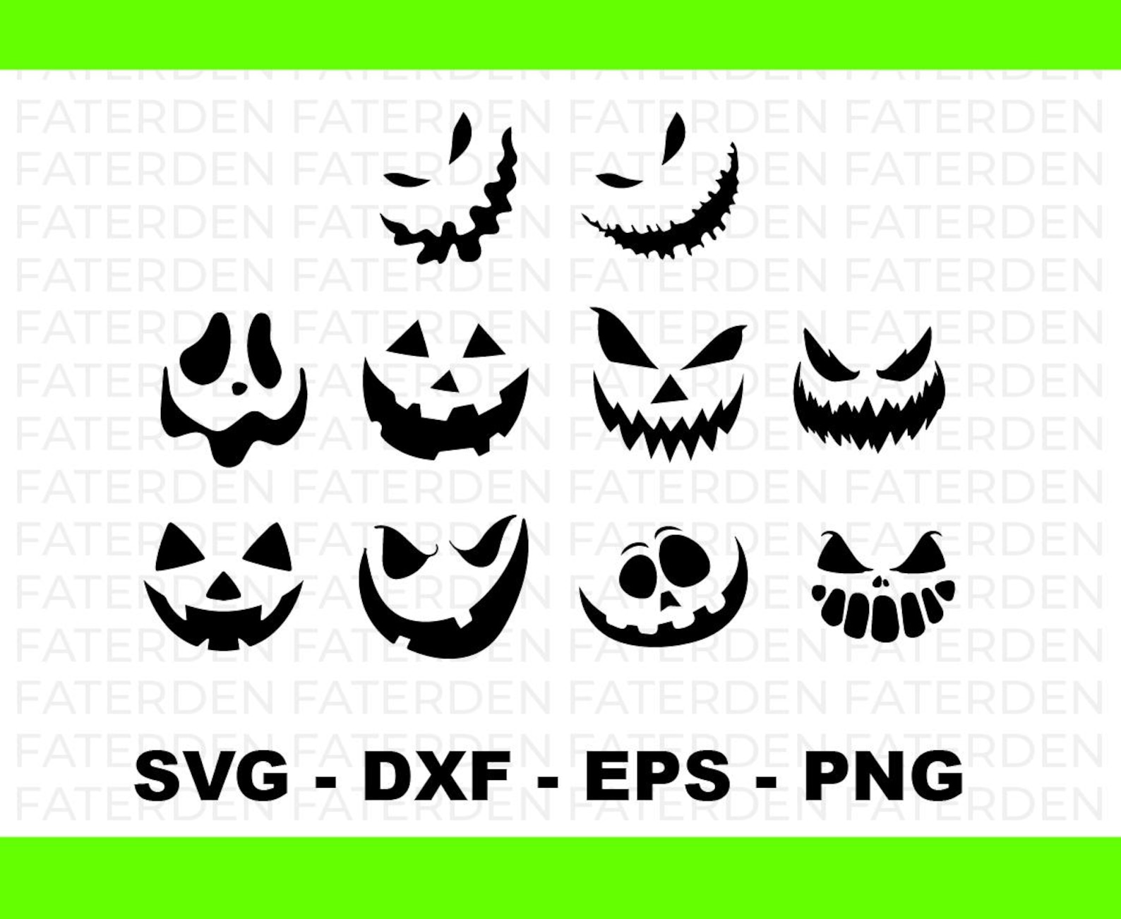 Oogie Face SVG, Cricut Svg, Clipart, Layered SVG, Files for Cricut, Cut ...