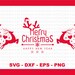 Merry Christmas Svg-png-dxf-eps - Etsy