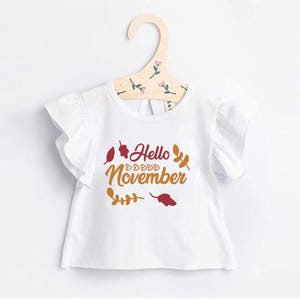 Hello November SVG, Cricut Svg, Clipart, Layered SVG, Files for Cricut ...