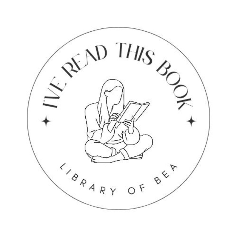 Customizable Round Wooden Stamps Designed for Readers to Personalize ...