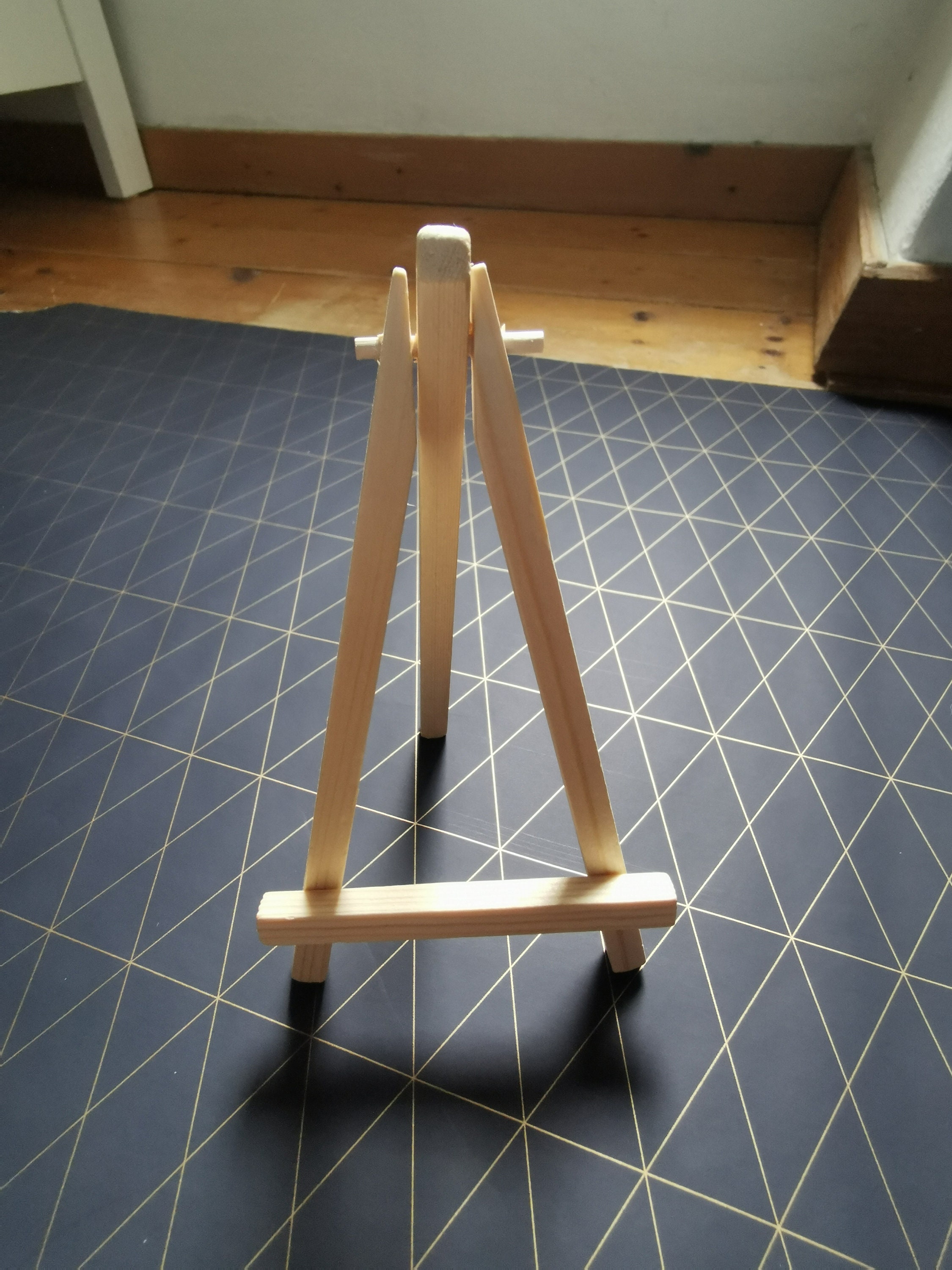Wooden Mini Easel Frame Card Stand Display Phone Tablet Holder Craft ...