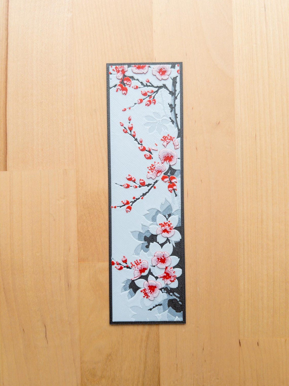 Cherry Blossom Bookmarks, 3D Bookmark, Special Gift, Book Lovers ...