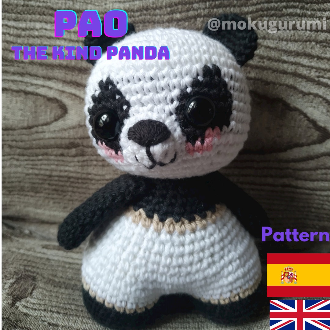 PAO the Kind Panda AMIGURUMI PATTERN - Etsy