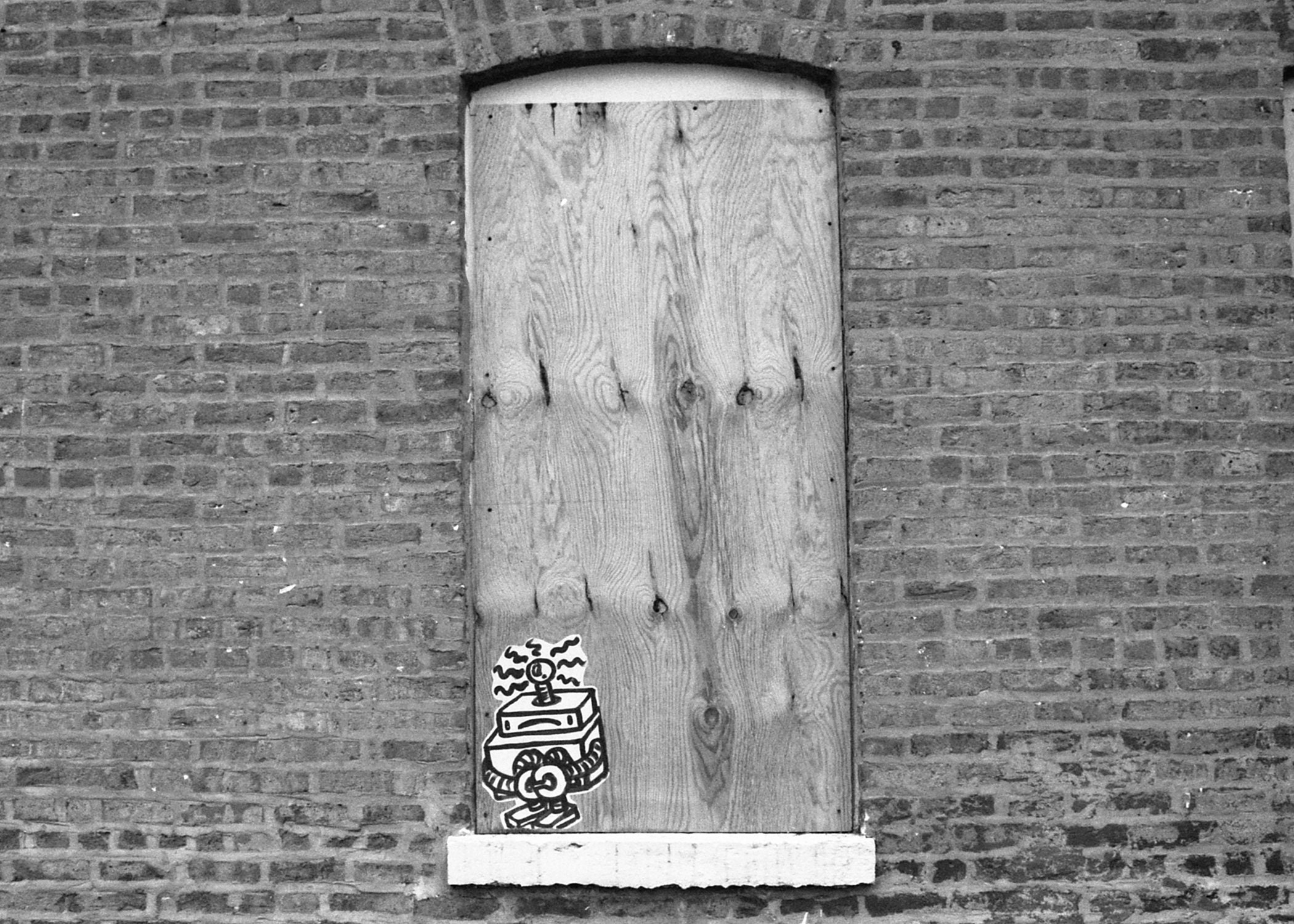 Robot Graffiti, Wicker Park, Chicago Photo Print - Etsy