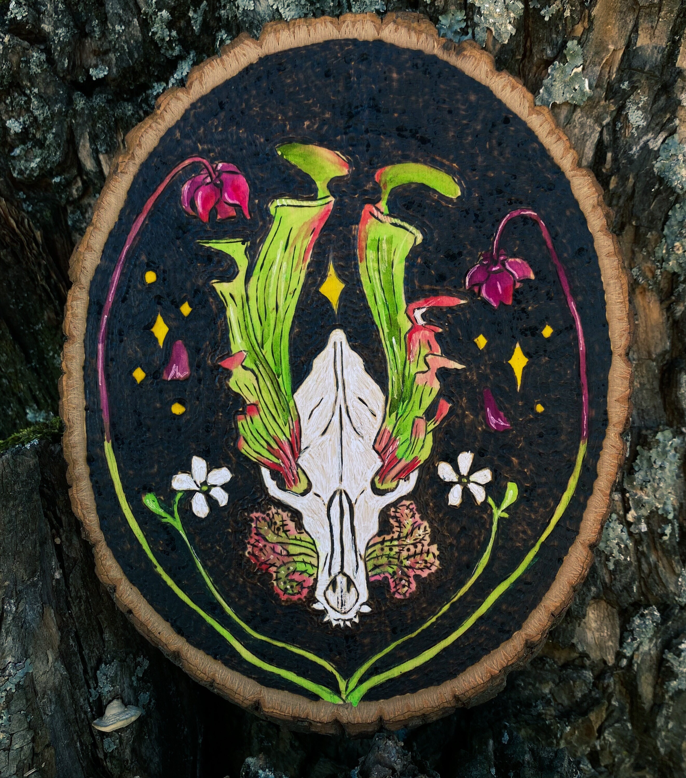 Pyrography Fox Skull - Etsy