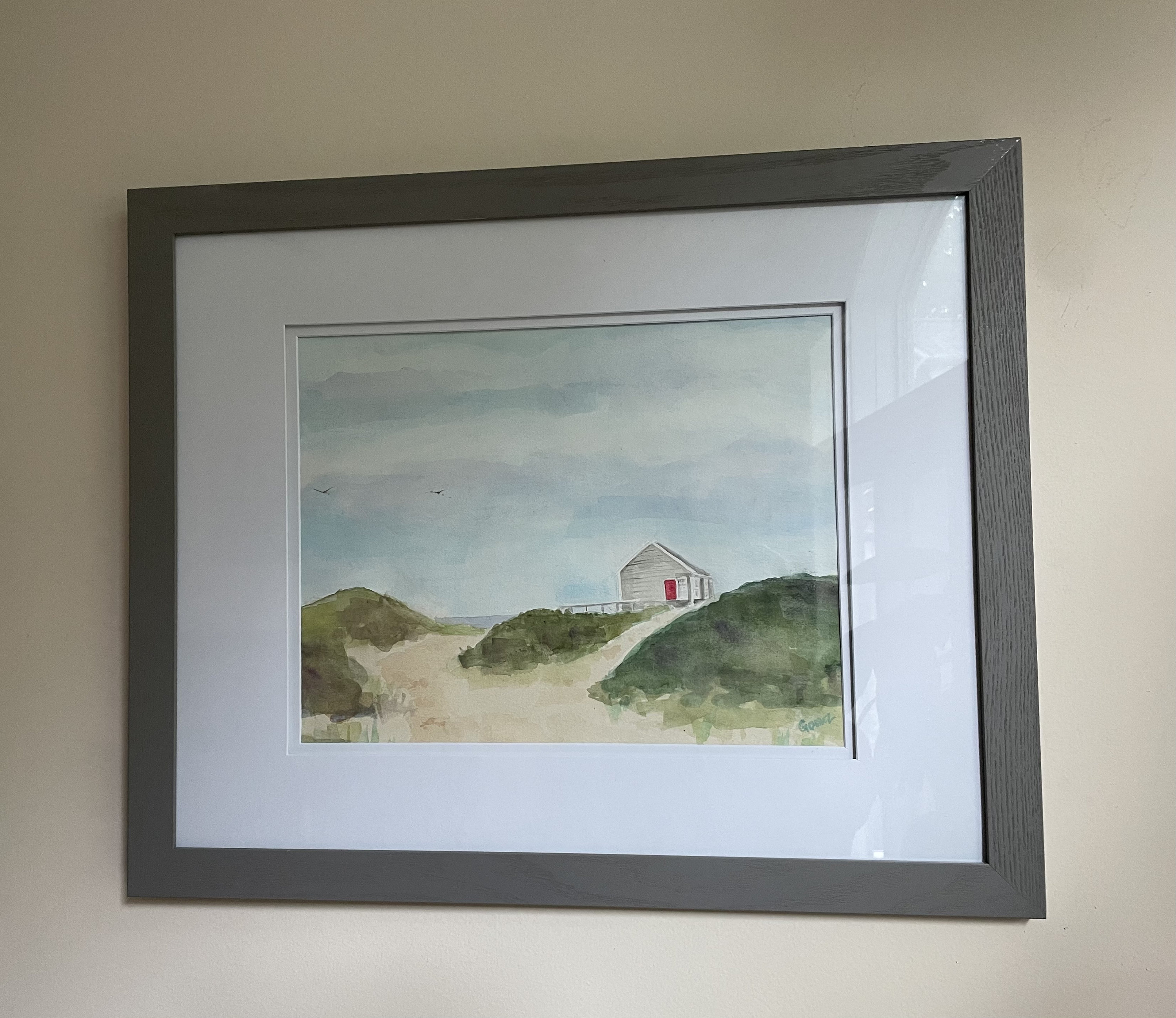 Cape Cod Solitude: Original Watercolor Painting Jill Gomez 11x14 - Etsy