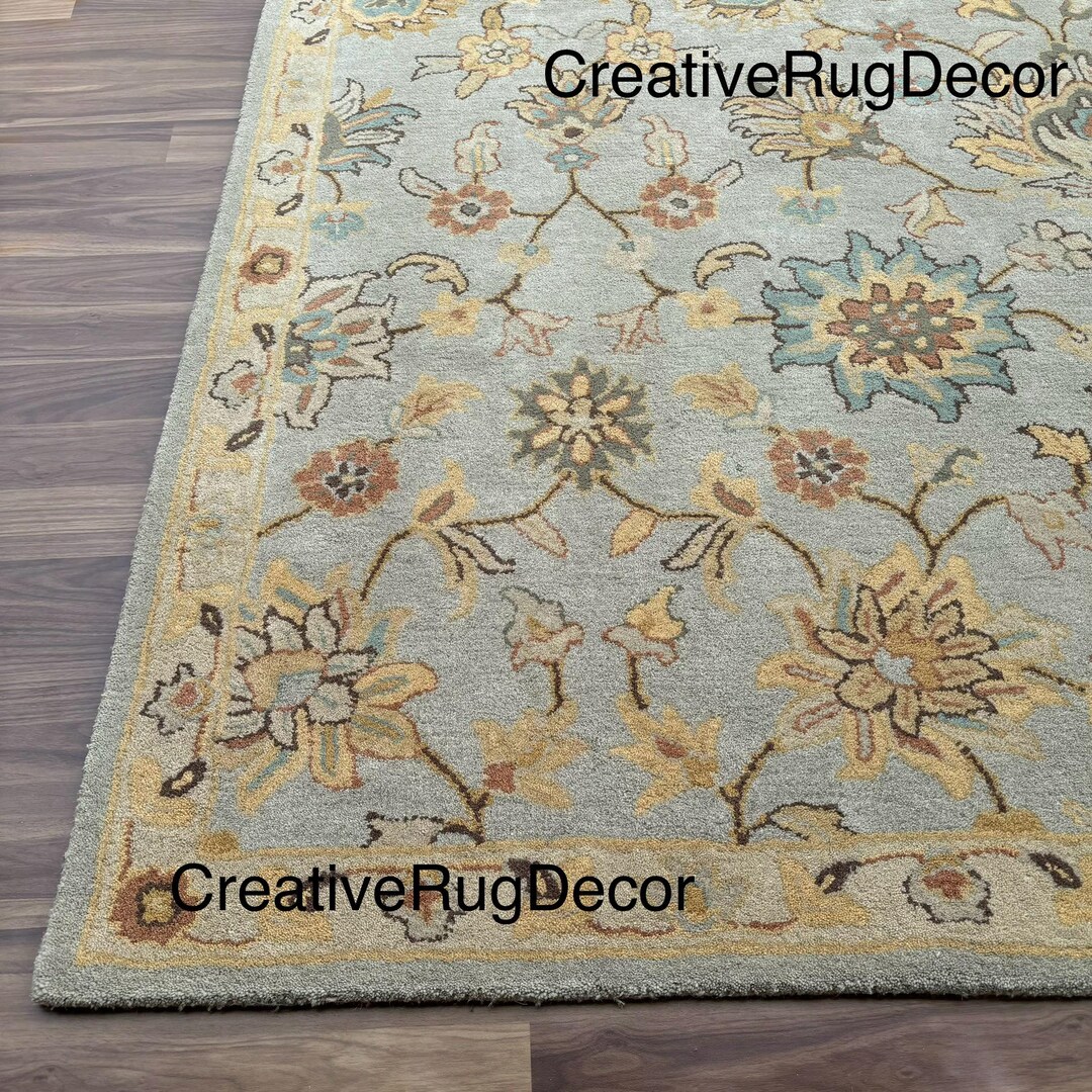 Hand-tufted Wool Area Rug: Devlin Persian Design - Etsy