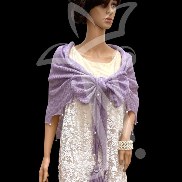 Lilac Shawl - Etsy