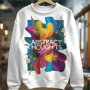 Abstract Thoughts Svg, Wildflowers, Aesthetic Svg, Premium Svg Png ...