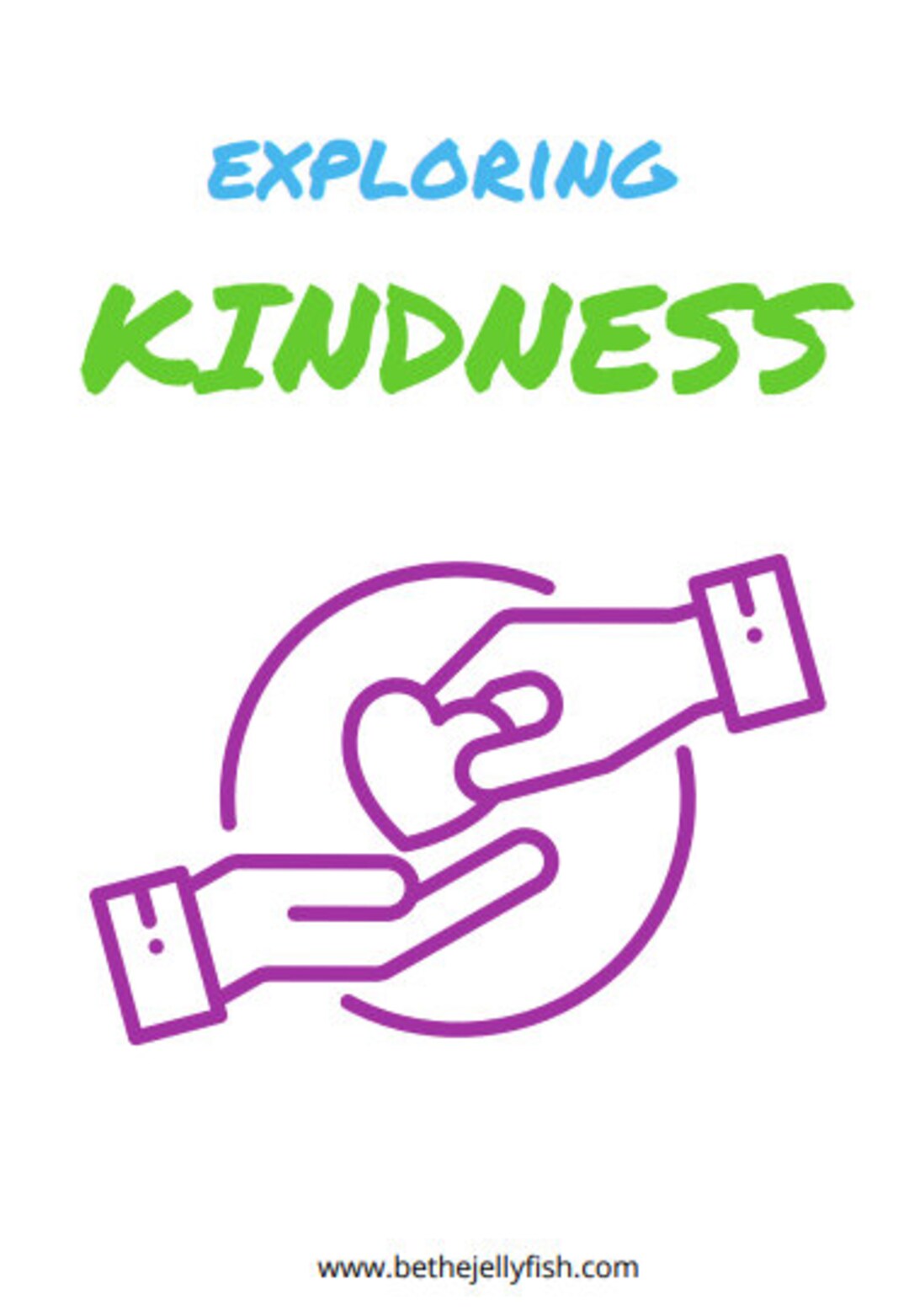 Kindness Workbook / Kindness Worksheets - Etsy