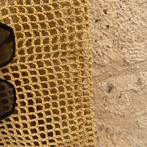 Summer Straw Mesh Tote Bag,crochet Market Bag,straw Beach Mesh Bag ...