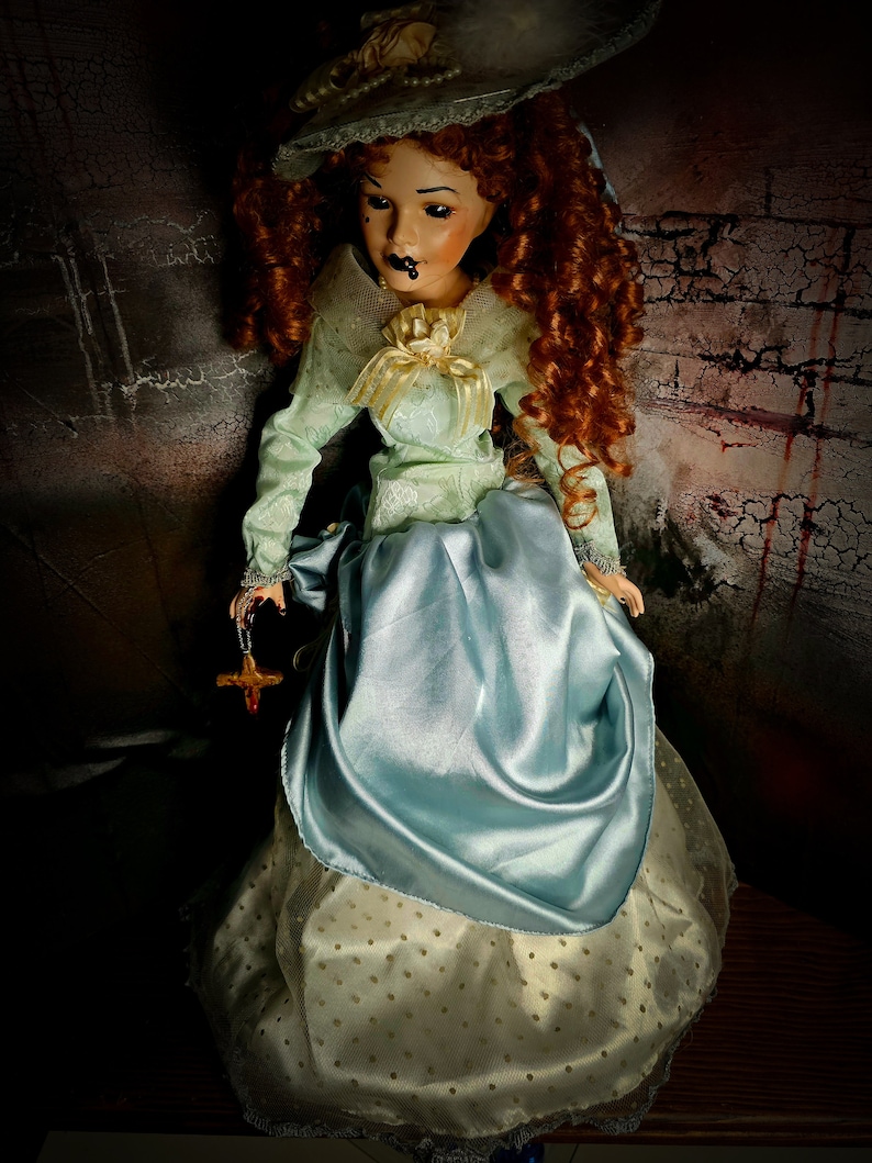 Creepy Doll, Horror Doll, Halloween, Horror, Creepy, Goth Doll, Goth ...