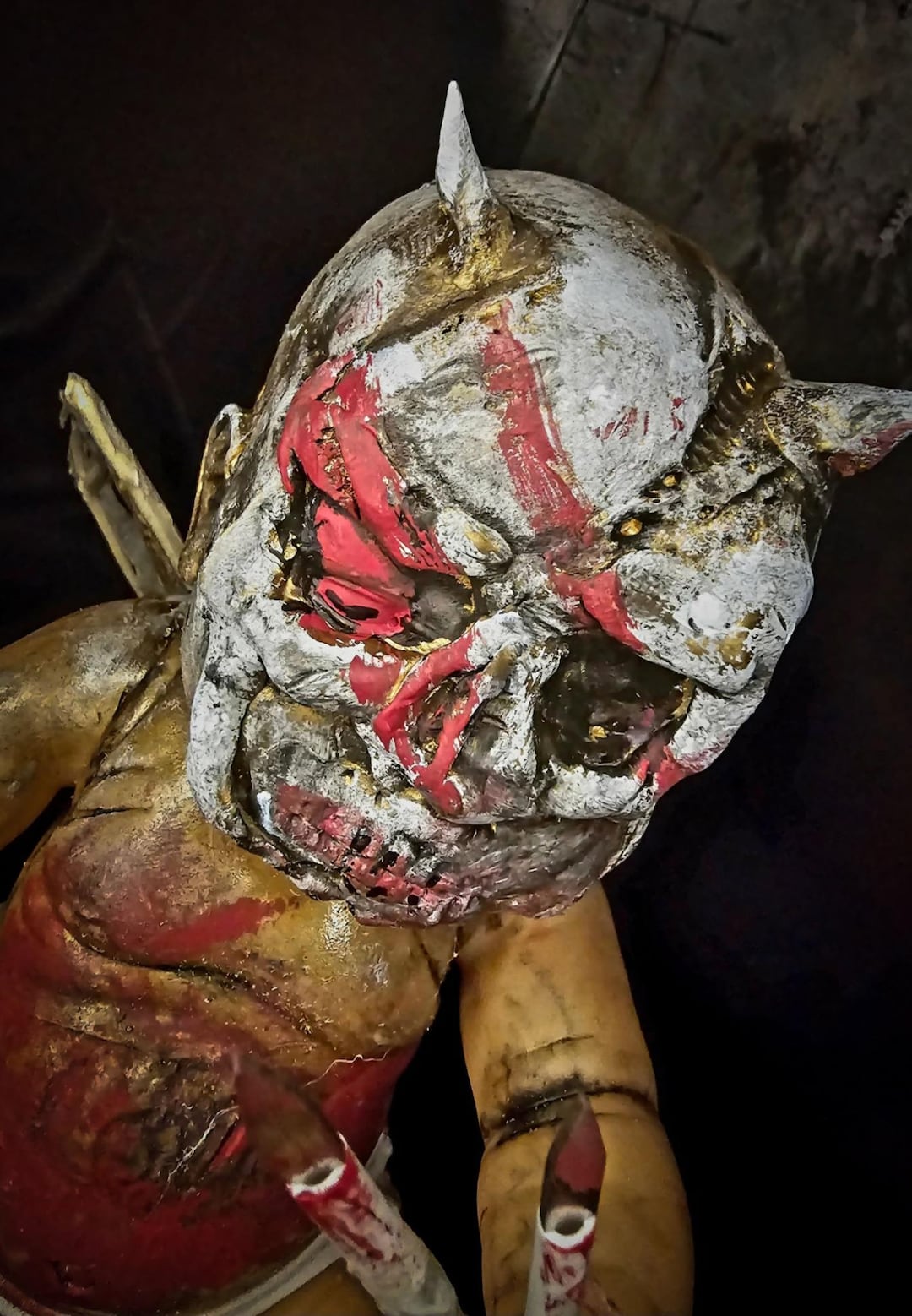 Fallen Angel Creepy Horror Doll, Gothic Decor, Eros, Valentines - Etsy
