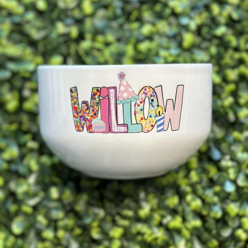 Xlarge Personalized Bowl - Etsy