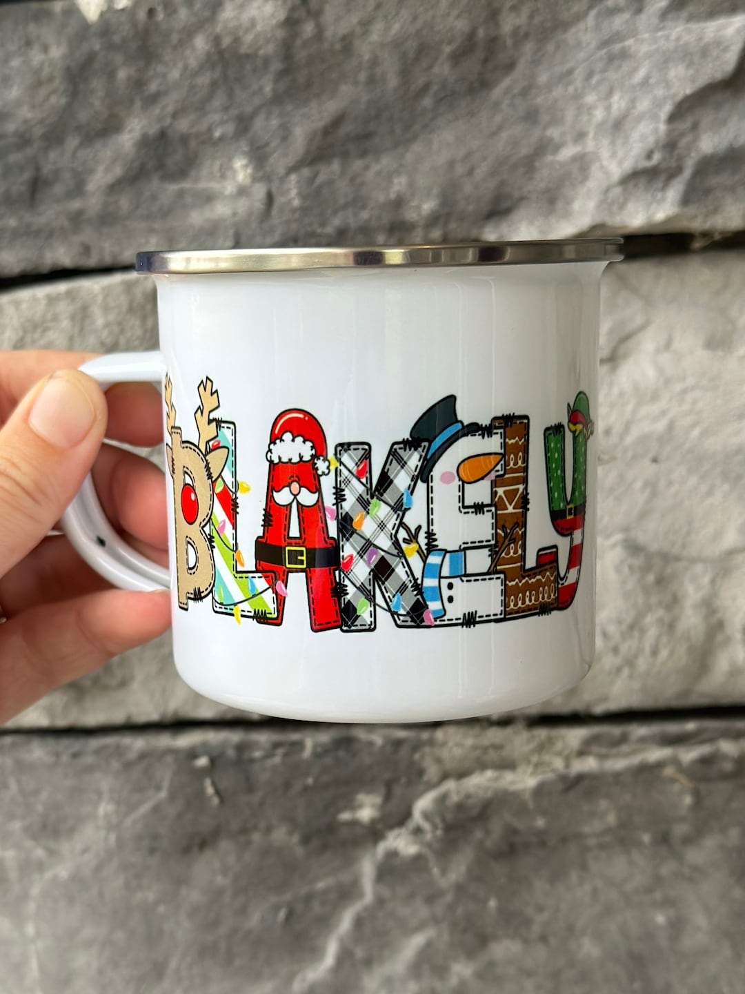 Christmas Hot Chocolate Mug - Etsy