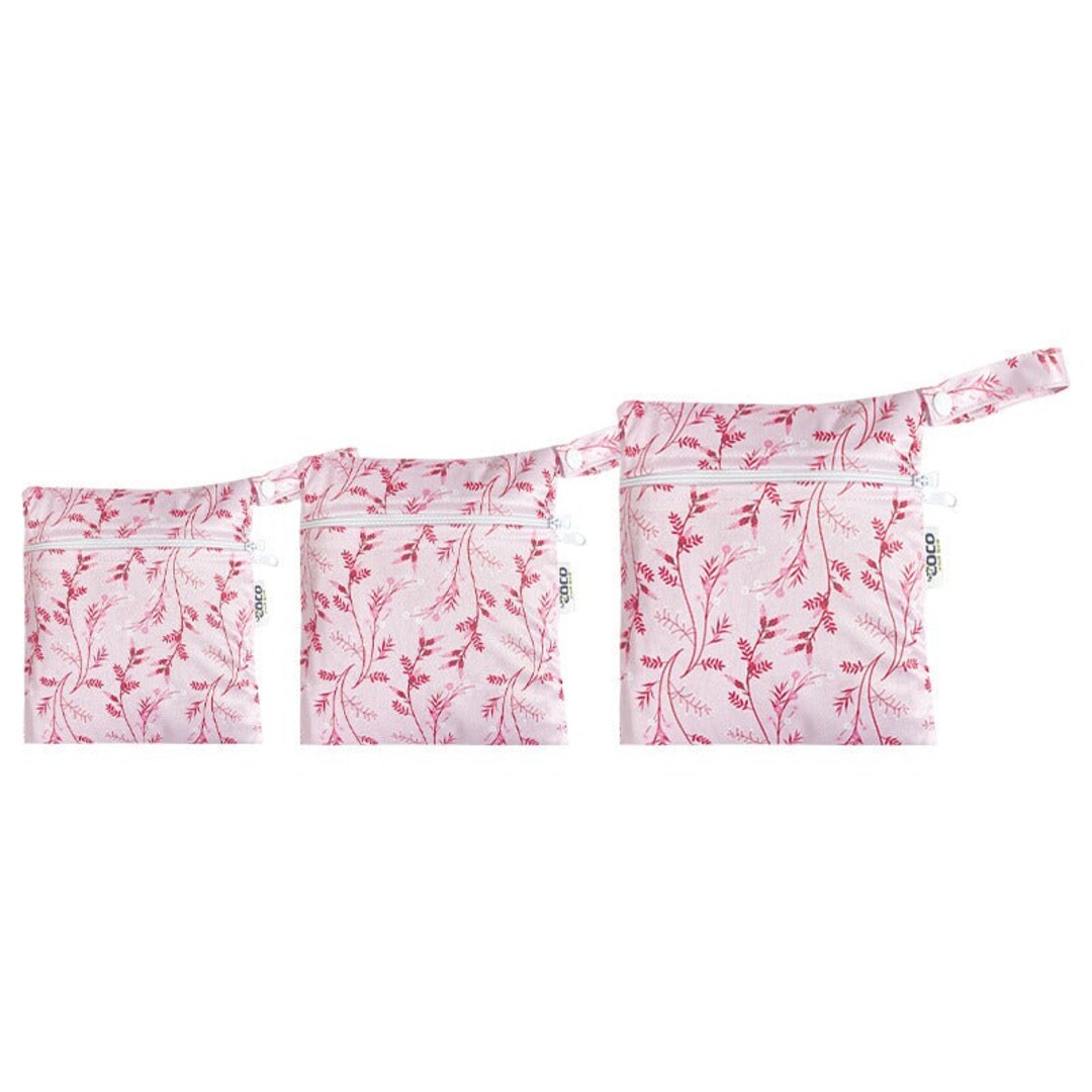 Pink Cherry Blossom Floral Waterproof Bag Set | Waterproof Bag Set ...