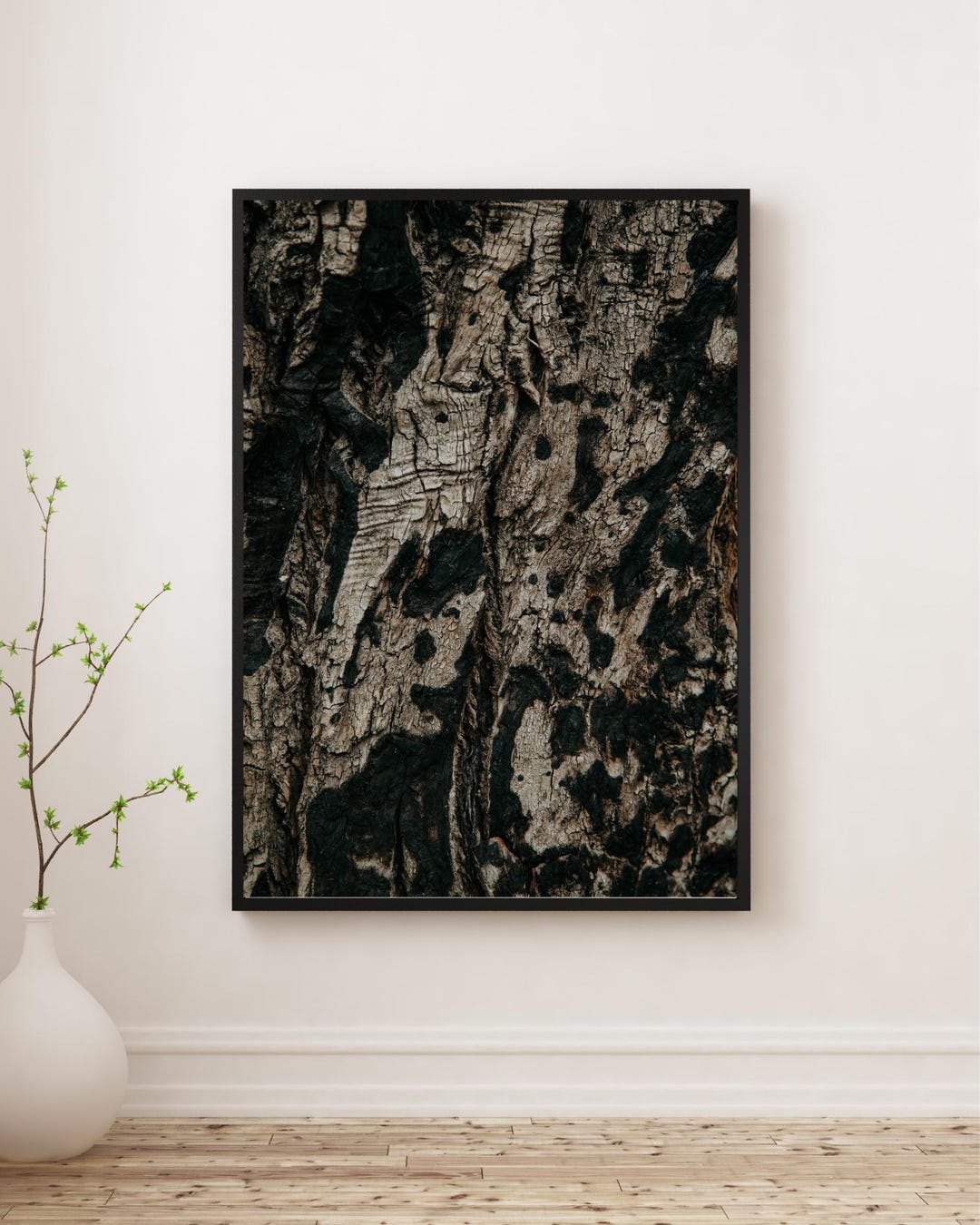 Abstract Tree Bark Wall Art Printable, Nature Texture Photography ...