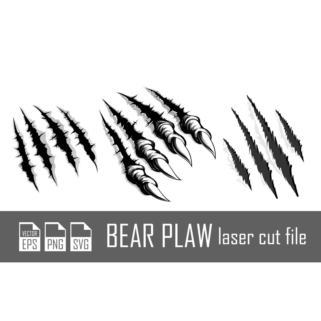 Claws SVG DXF PNG File Cut File for Cricut and Cut Machines Commercial ...