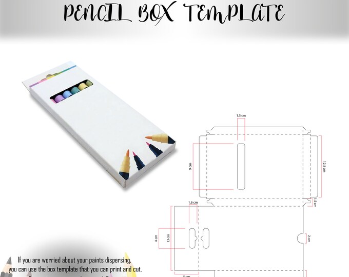 Box Template, Pencil Box Template, Gift Box Svg, Cricut Box Svg ...