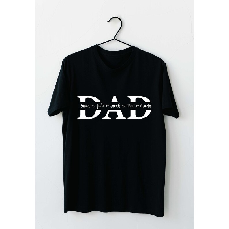 Dad SVG, Father Svg, Father's Day SVG, Dad Split Name Frame Svg, Dad ...