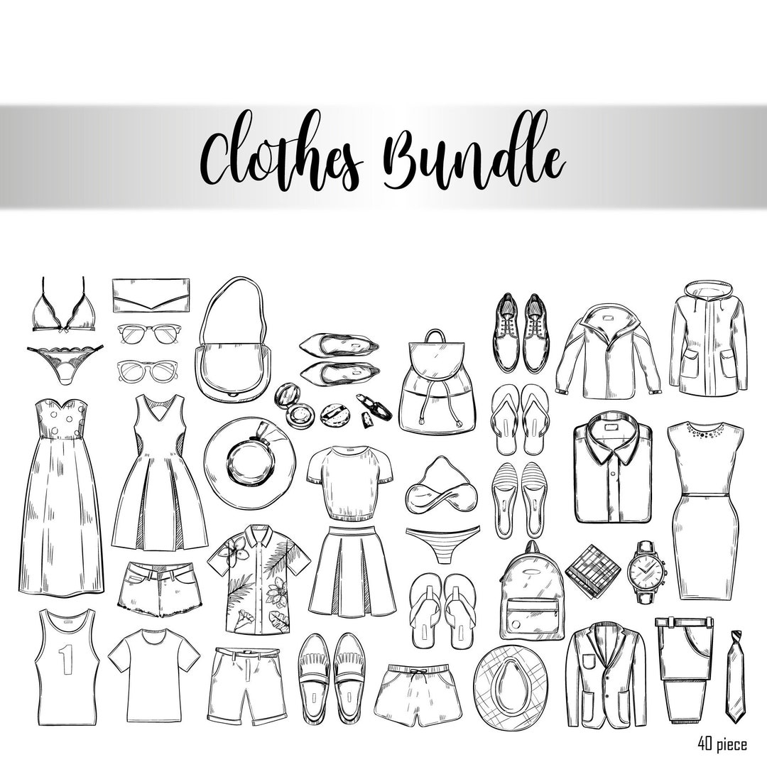 Woman Clothes, Fashion Clothes, Dresses Svg, Clothes Silhouette, Jacket ...