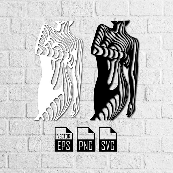 Nude Svg Laser - Etsy