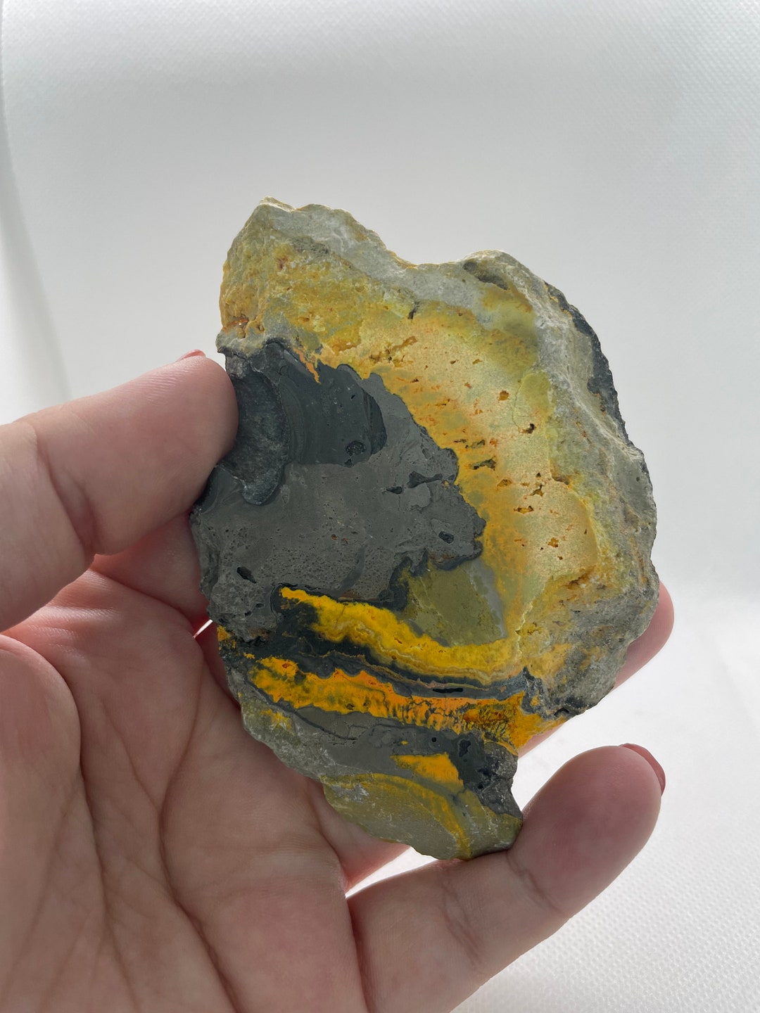 Bumblebee Jasper Slab, Raw High Quality Bumblebee Jasper, Bumblebee Jasper - Etsy