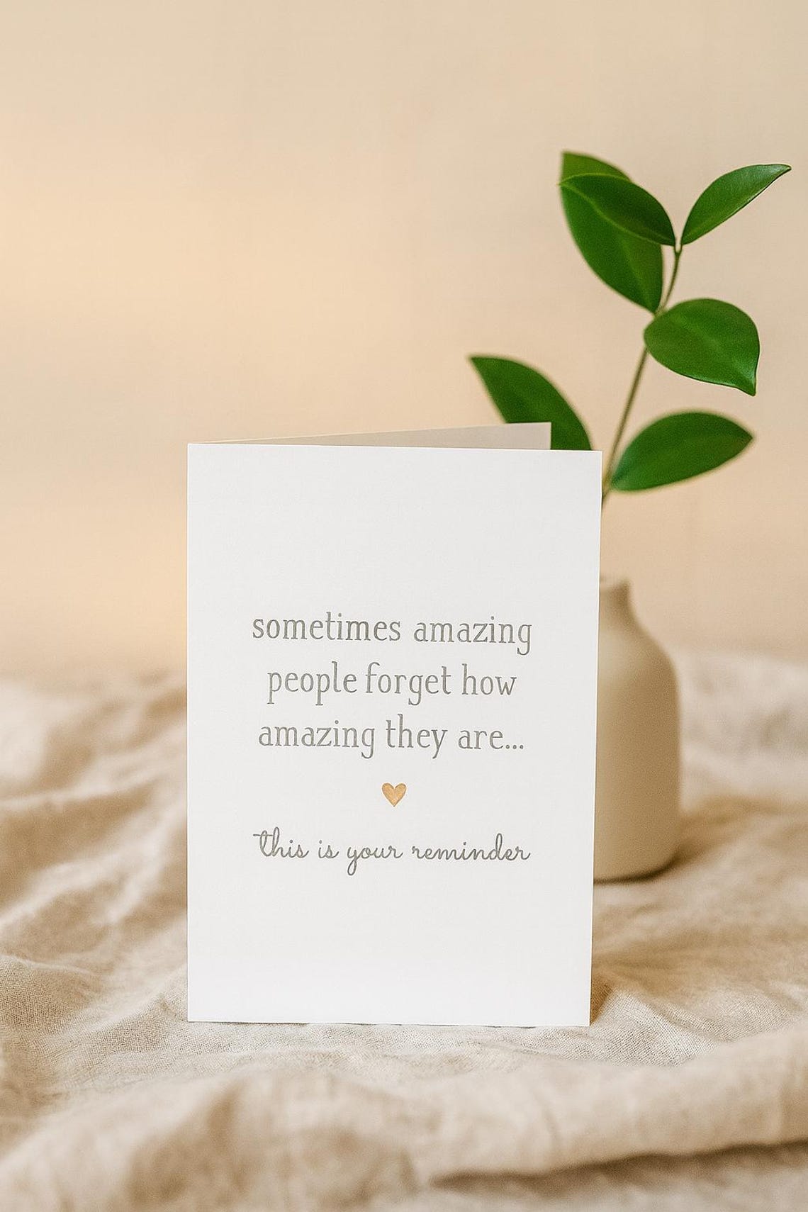 Motivational Card “sometimes Amazing People Forget” – Encouragement ...