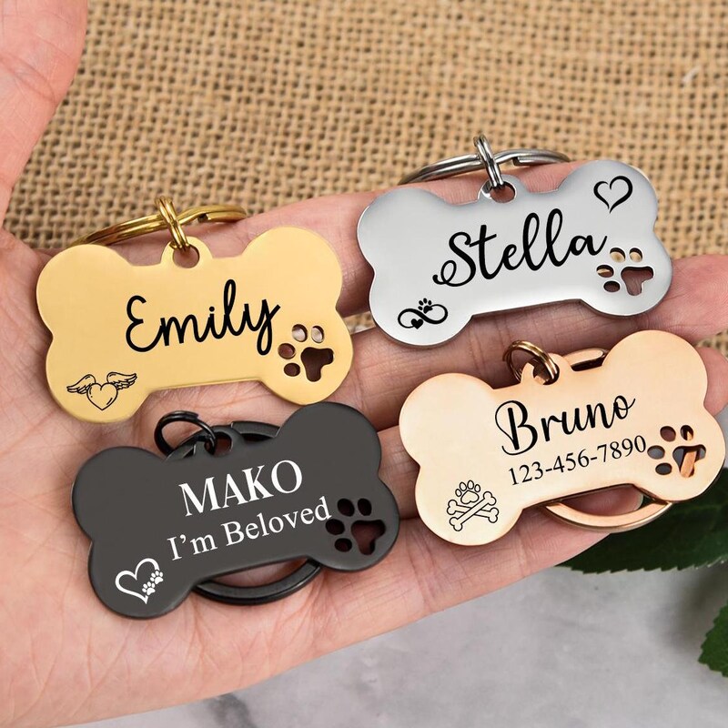 Small Dog Tag - Etsy