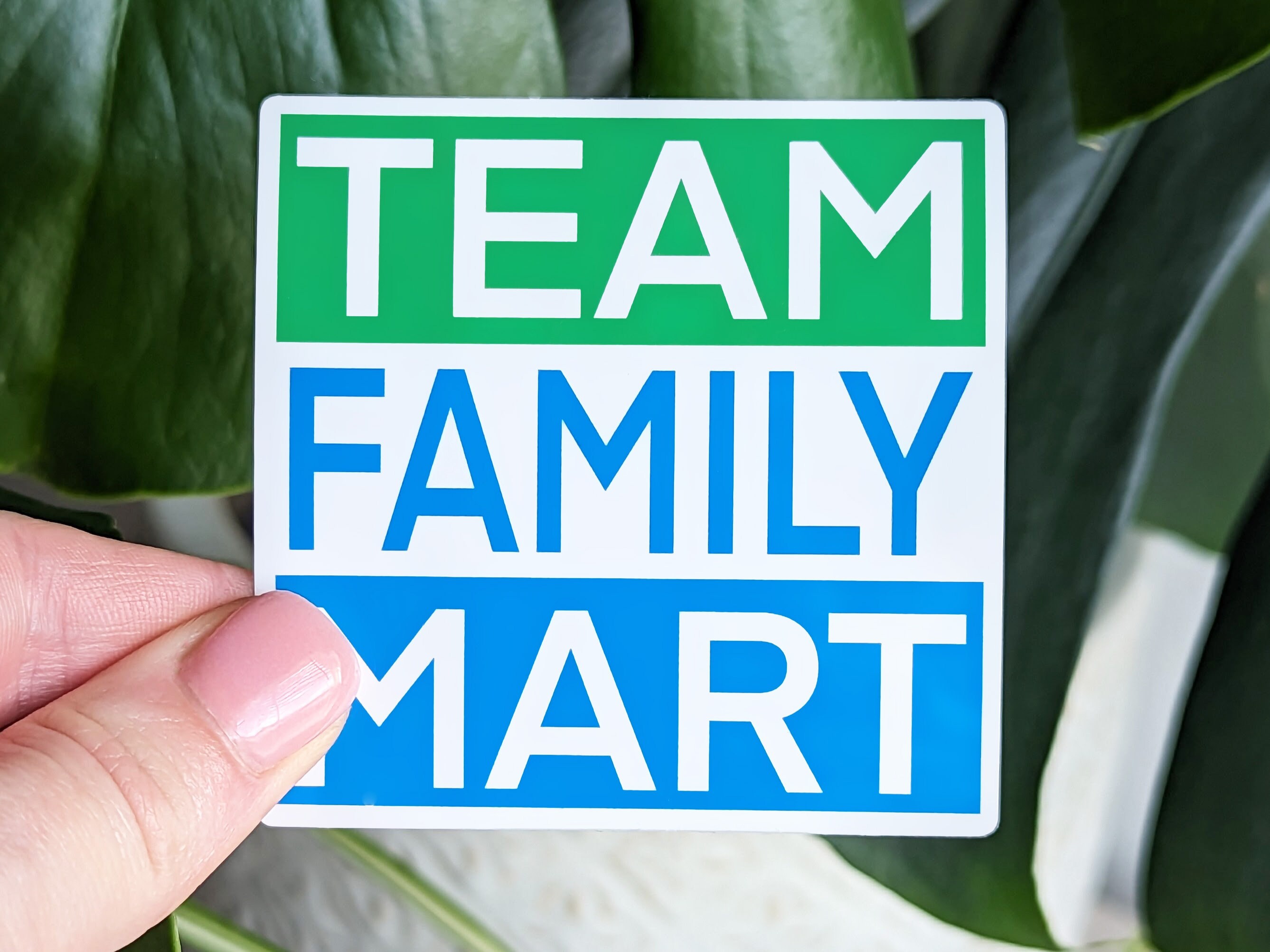 Japanese Konbini Team Family Mart Sticker Okinawa Sticker - Etsy