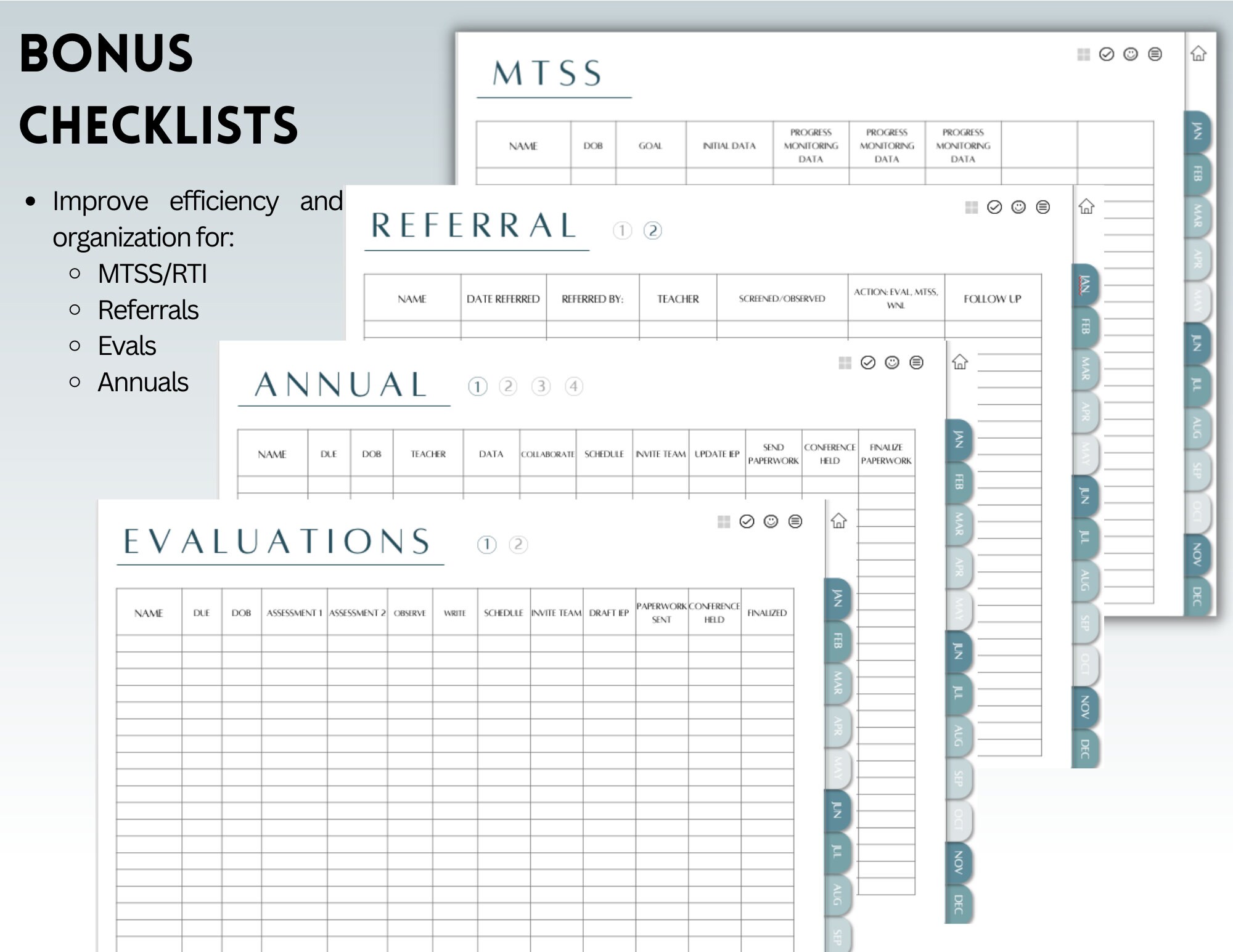 2023 SLP Digital Planner SPED Digital Planner Speech Therapy - Etsy
