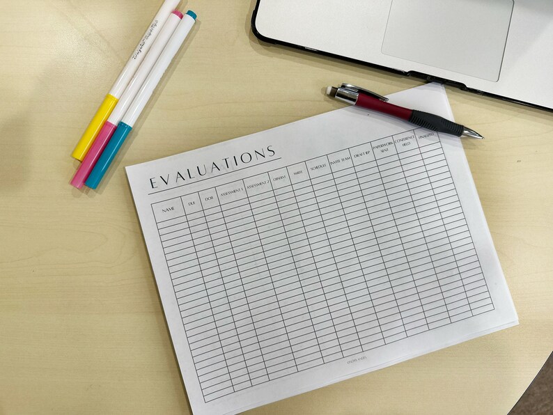 SLP Checklist Packet - Etsy