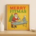 Merry Fitmas Physical Therapy PNG – Santa & Skeleton Christmas Clipart ...