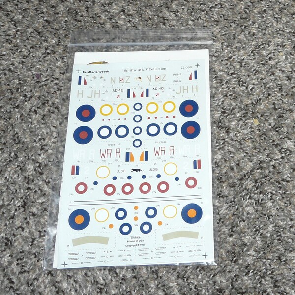 Scale Model Aircraft Decals - Etsy