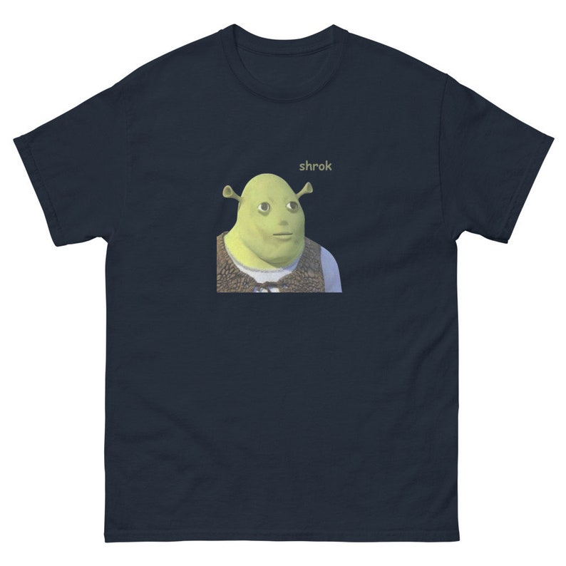 Dank Shrek Shrok Meme T Shirt Funny Merch Print Gift Idea - Etsy