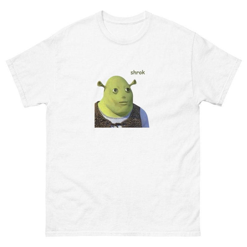 Dank Shrek Shrok Meme T Shirt Funny Merch Print Gift Idea - Etsy