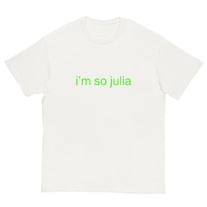 Im so Julia 360 Partygirl Brat T Shirt Arena Tour Troye Sivan Merch Tee ...